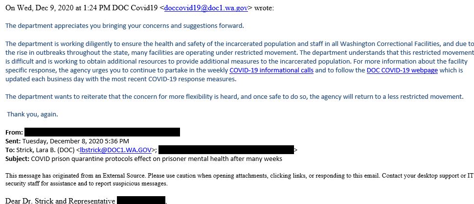 Communicating With WA DOC Staff & Supervisors – Washington Corrections ...